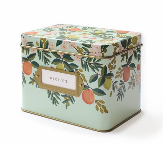 Rifle Paper Co. Recipe Box - Midwest In Style